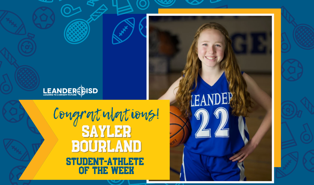 Student-Athlete of the Week: Feb. 8, 2021 | Leander ISD News