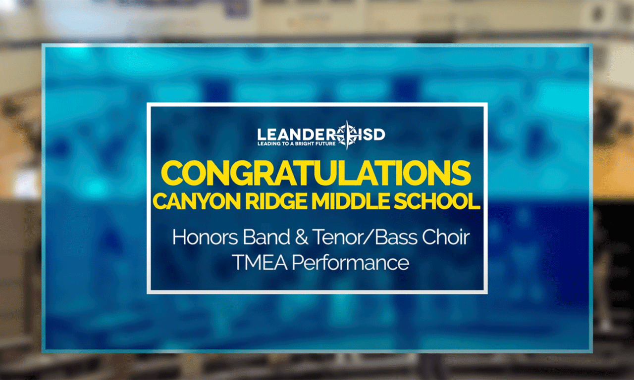 Virtually outstanding, Canyon Ridge MS Band & Choir Delivers Show ...