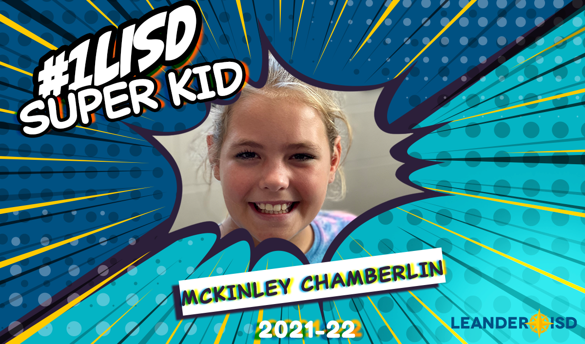 #1LISD Super Kid: Oct. 5, 2021 | Leander ISD News