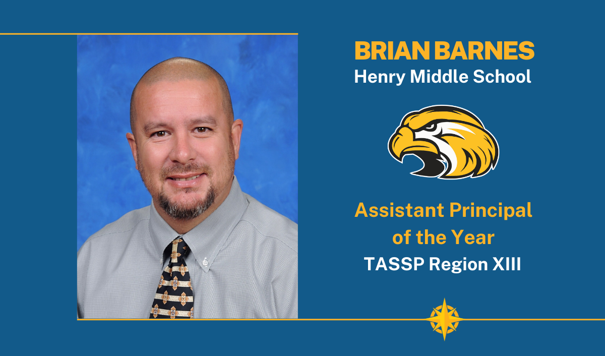 Brian Barnes of HMS selected as TASSP Region 13 Outstanding Assistant ...