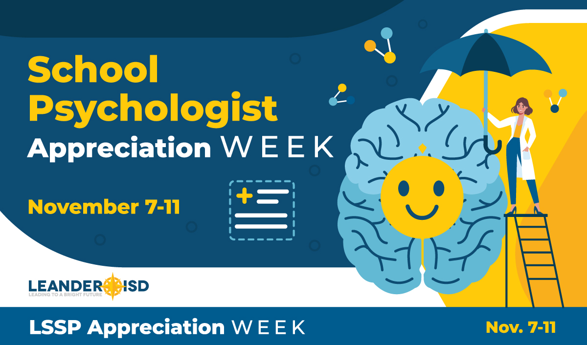 LISD Celebrates LSSP Appreciation Week Nov. 7-11 | Leander ISD News