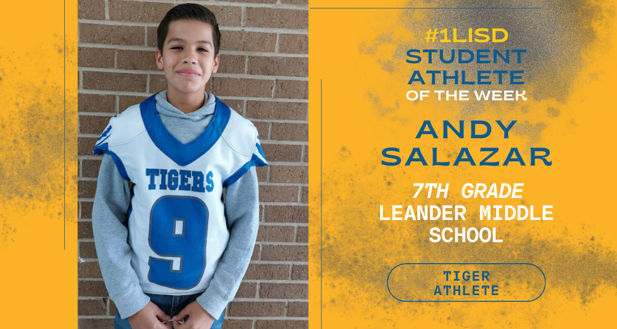 Student-Athlete of the Week: Nov. 28, 2022 | Leander ISD News