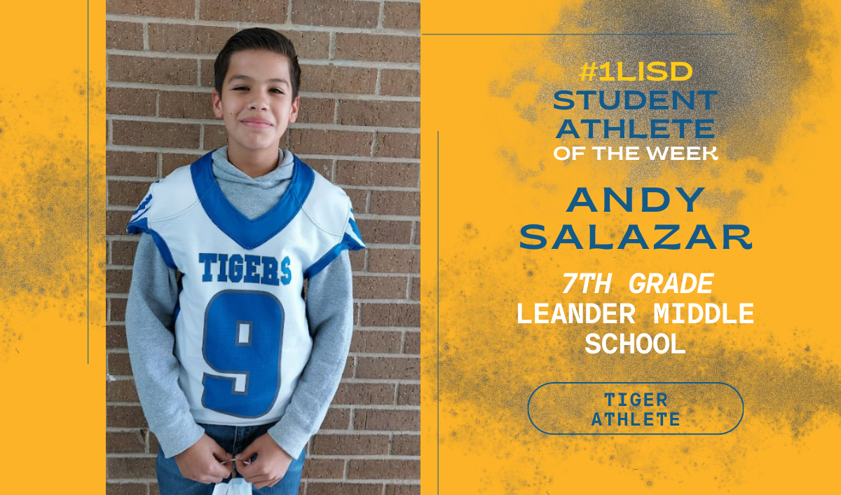 Student-Athlete of the Week: Nov. 28, 2022 | Leander ISD News