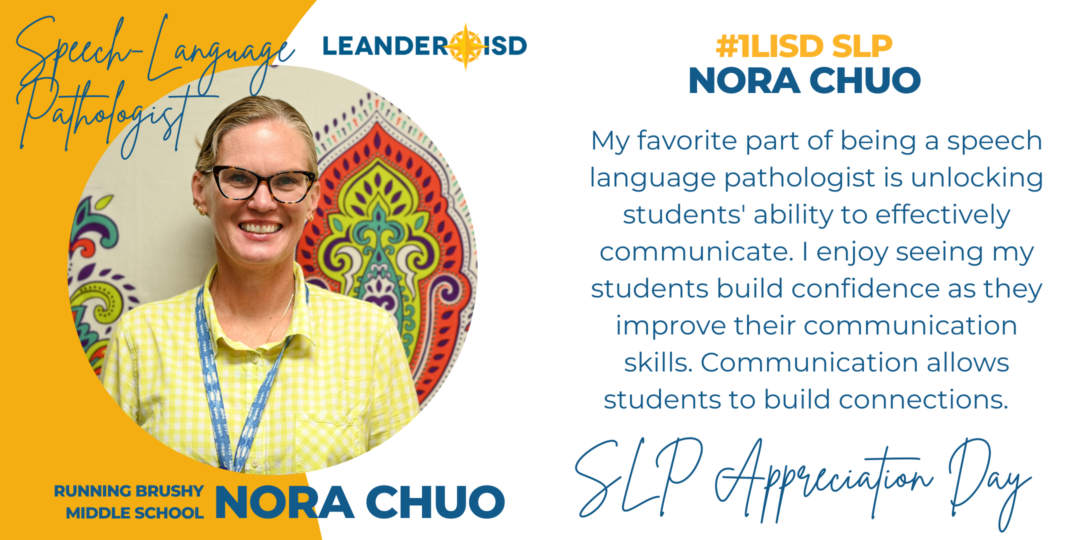 Leander ISD Celebrates SLP Appreciation Day | Leander ISD News