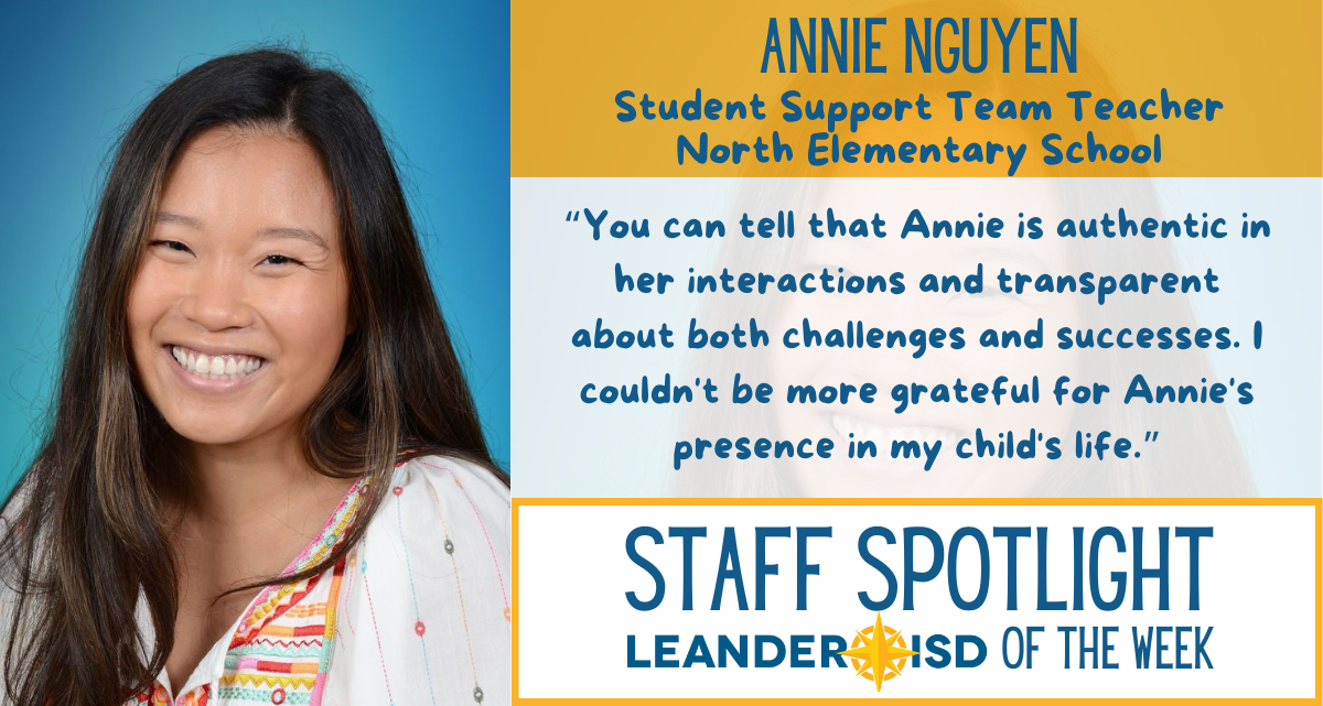 Staff Spotlight of the Week: Jan. 24, 2024 | Leander ISD News