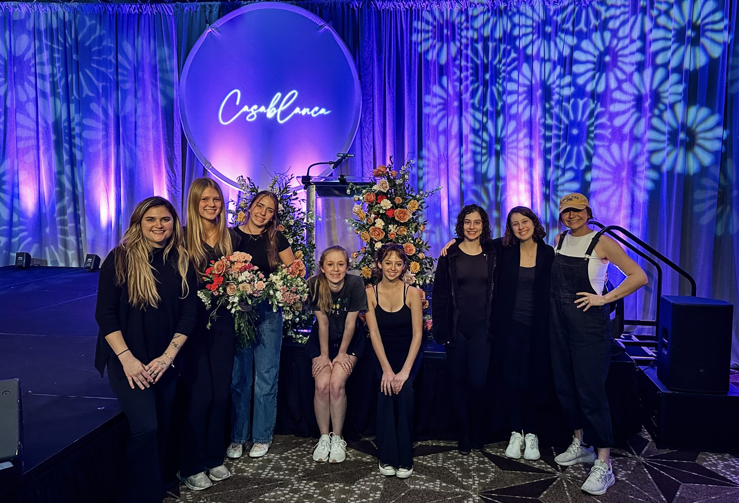 Vandegrift Floral Design Students Flower CASA’s Annual Casablanca Gala ...