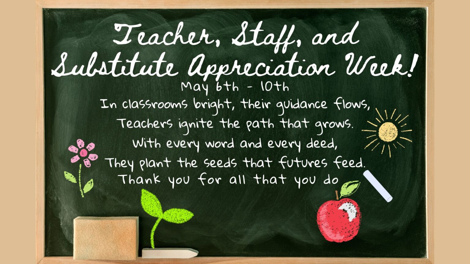 Teacher, Staff, and Substitute Appreciation Week | Leander ISD News Teacher, Staff, and Substitute Appreciation Week | Leander ISD News