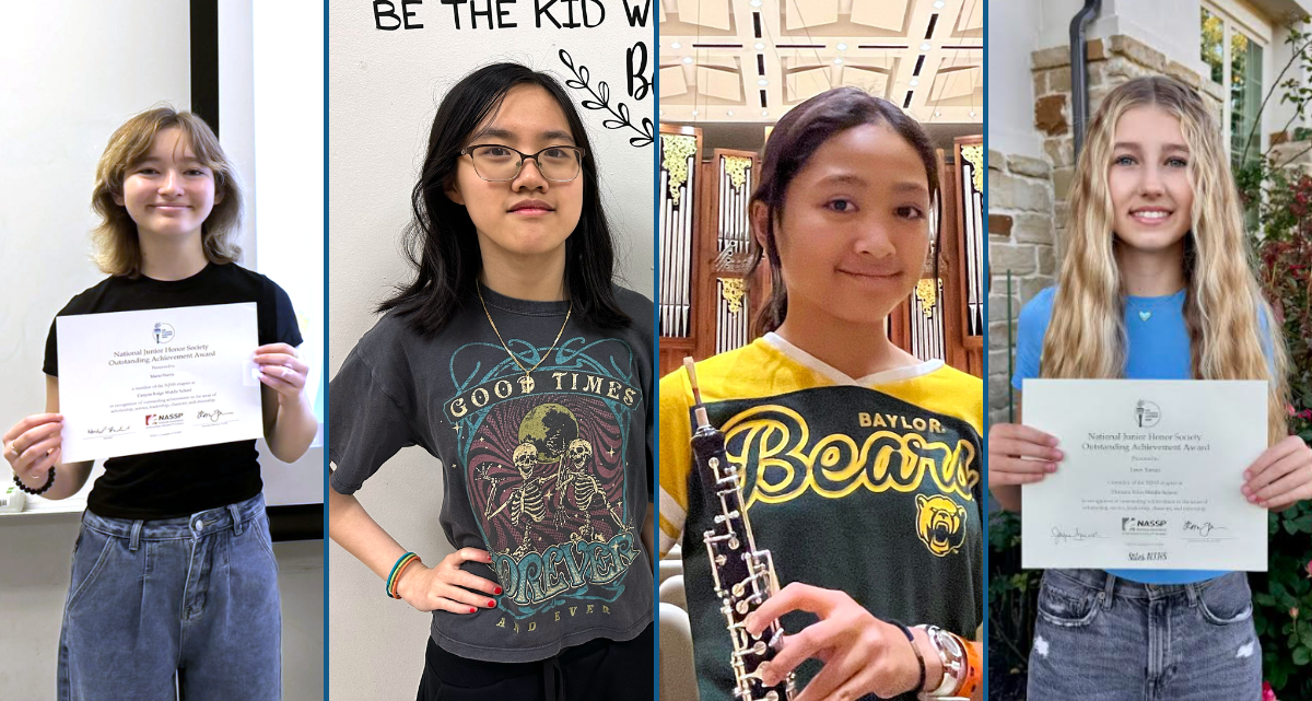 4 LISD Middle Schoolers Receive National NJHS Recognition | Leander ISD ...