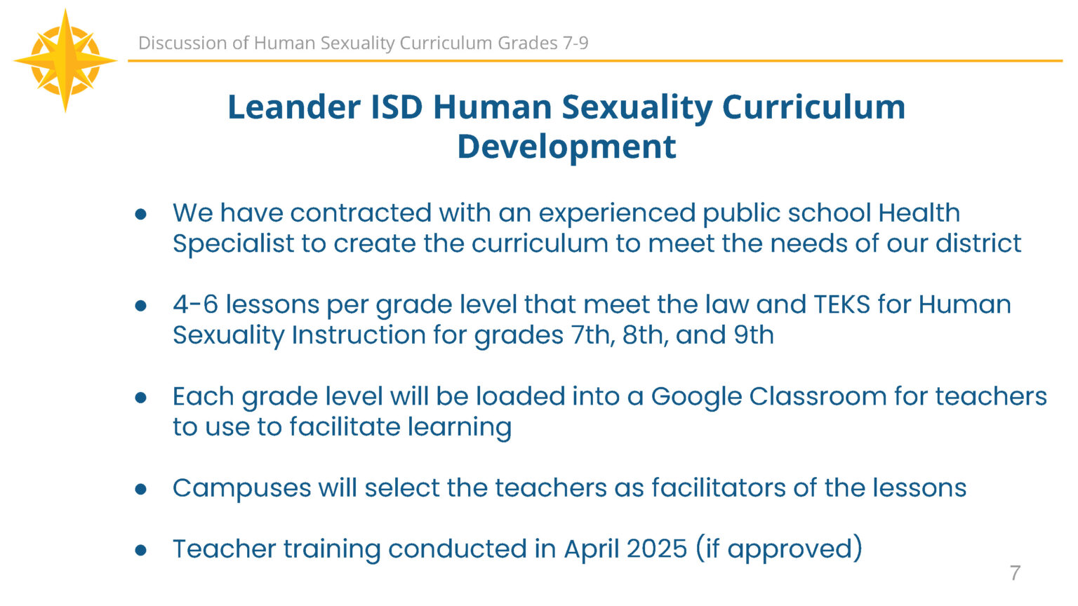 Board Briefs: March 13, 2025 | Leander ISD News