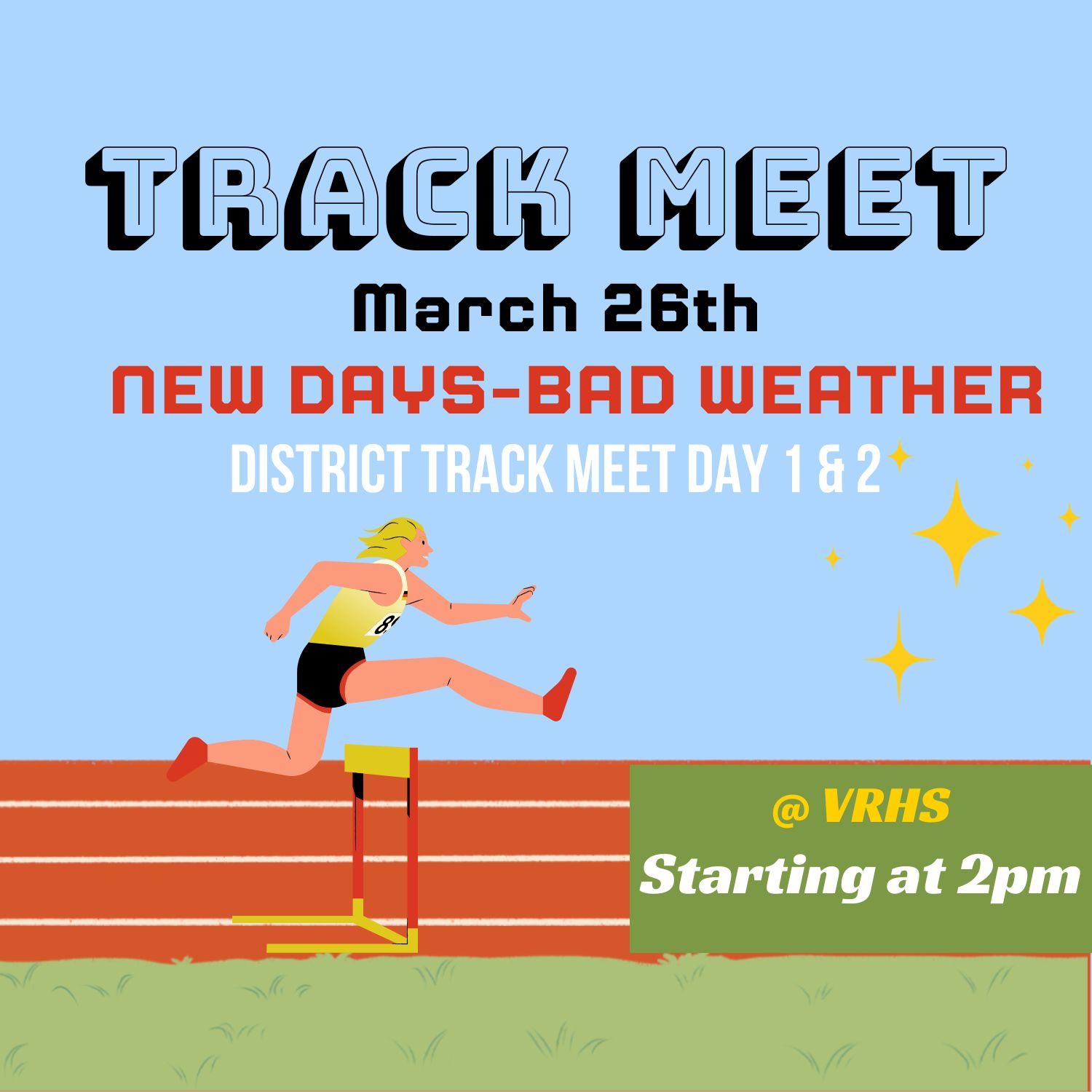 District Track Meet 3/26 - Bad Weather | Leander ISD News