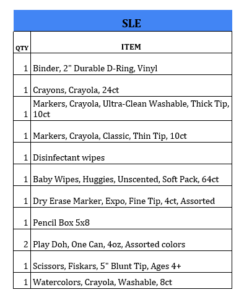 School Supply Lists 2025-2026 | Leander ISD News